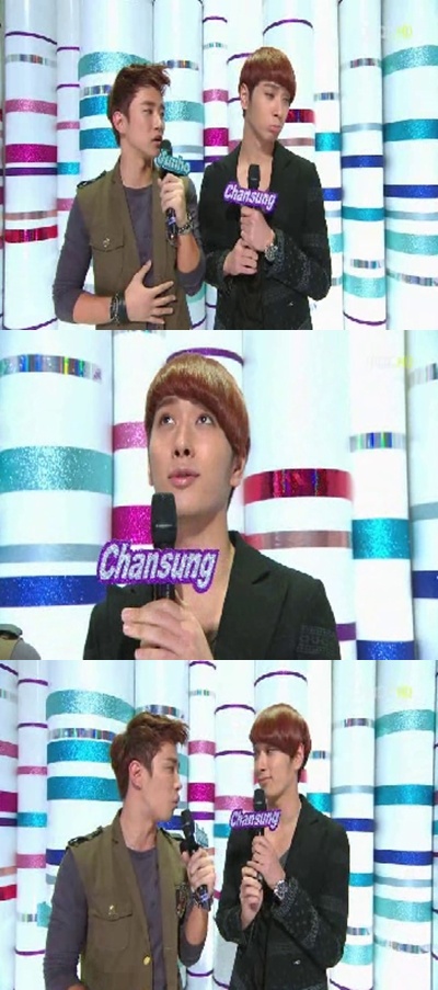 2PM 찬성-준호 ‘음악중심’ 스페셜 MC “가을 깊어져 외로워요” - 손에 잡히는 뉴스 눈에 보이는 뉴스 - 뉴스엔