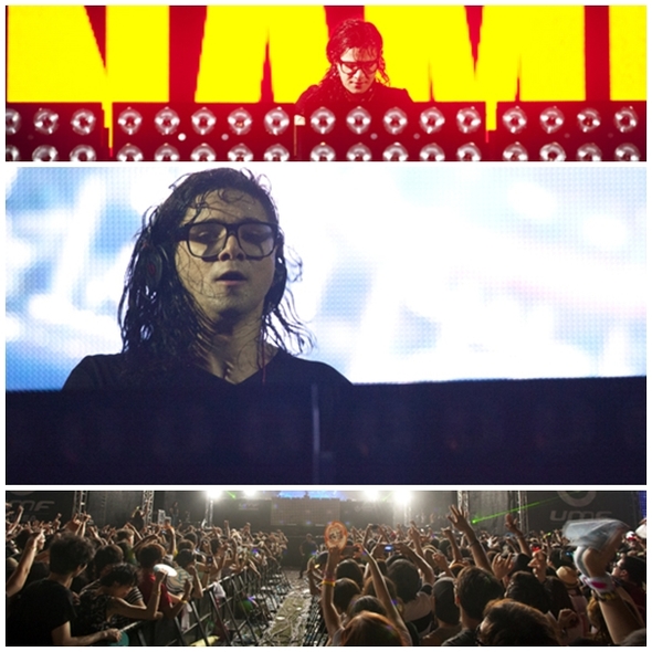 [포토엔]스크릴렉스 ‘3개부문 그래미상 휩쓴 천재의 디제잉’(UMF KOREA) - 손에 잡히는 뉴스 눈에 보이는 뉴스 - 뉴스엔