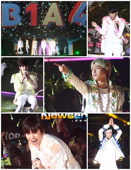 [포토엔]B1A4 ‘폭풍신인, 첫 단독콘서트 완벽하게’ - 손에 잡히는 뉴스 눈에 보이는 뉴스 - 뉴스엔