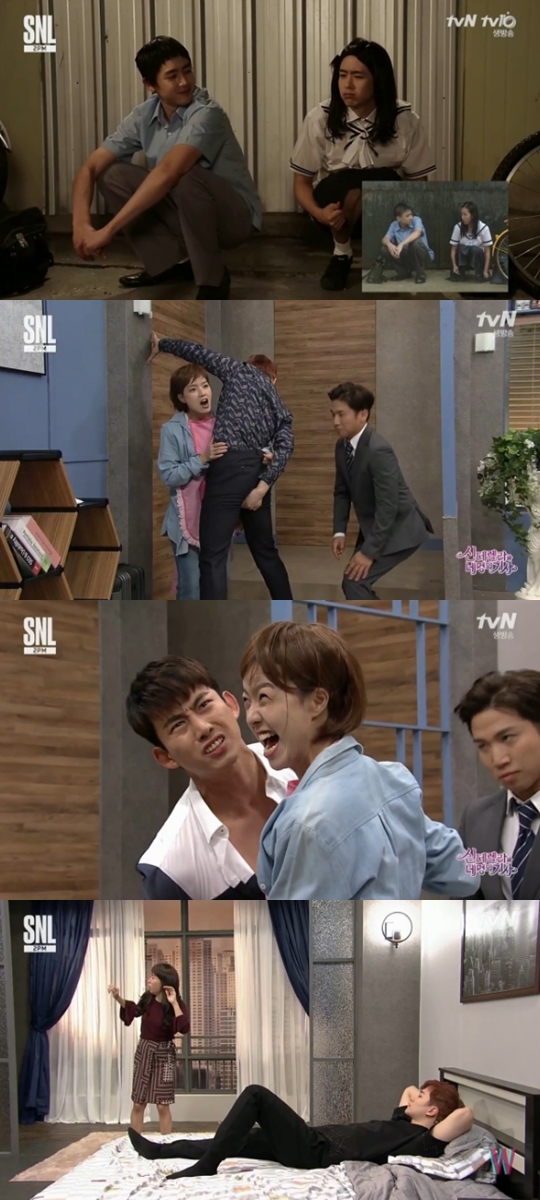 ‘SNL8’ 짐승돌 2PM, 자폭-섹시-코믹 못하는 게 없다(종합) - 손에 잡히는 뉴스 눈에 보이는 뉴스 - 뉴스엔