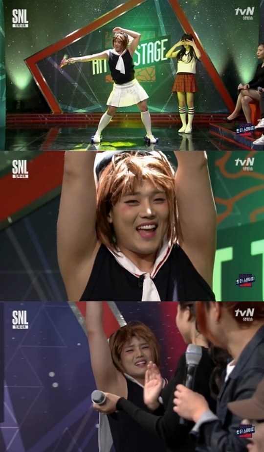 [결정적장면]‘SNL8’ 권혁수, 카드캡터 체리위해 제모까지 - 손에 잡히는 뉴스 눈에 보이는 뉴스 - 뉴스엔