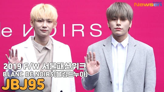 JBJ95(켄타, 상균) ‘아침부터 넘치는 멋짐’ (2019 F/W 서울패션위크) [뉴스엔TV] - 손에 잡히는 뉴스 눈에 보이는 뉴스 - 뉴스엔