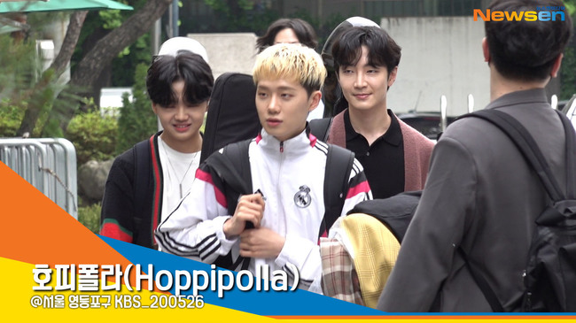 호피폴라(Hoppipolla), ‘우리가 바로 슈퍼밴드’ (방송국 출근길) [뉴스엔TV] - 손에 잡히는 뉴스 눈에 보이는 뉴스 - 뉴스엔