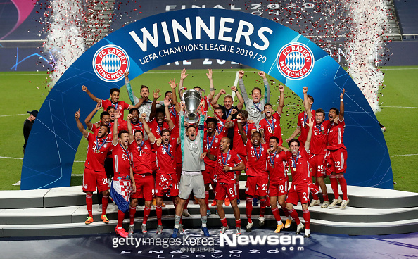 바이에른 뮌헨, 2019-20 UCL 우승 [포토엔] - 손에 잡히는 뉴스 눈에 보이는 뉴스 - 뉴스엔