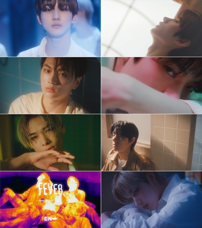ENHYPEN, 수록곡 ‘FEVER’ MV 티저 깜짝 공개…후속곡 활동 돌입 - 손에 잡히는 뉴스 눈에 보이는 뉴스 - 뉴스엔