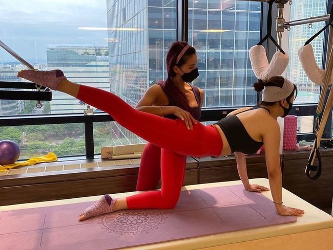 ‘60→58.7kg’ 장영란, 육퇴 후에도 “체중계 보면 움직여” 운동 열정[SNS★컷] - 손에 잡히는 뉴스 눈에 보이는 뉴스 - 뉴스엔