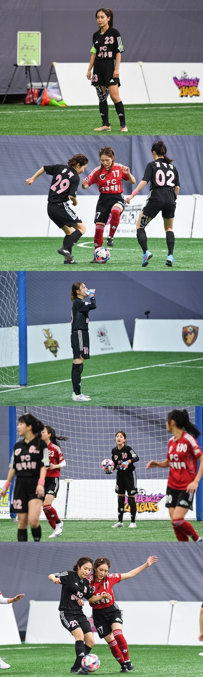 ‘골때녀’ FC국대패밀리vsFC원더우먼, 첫 레드까지 등장 ‘살벌’ - 손에 잡히는 뉴스 눈에 보이는 뉴스 - 뉴스엔