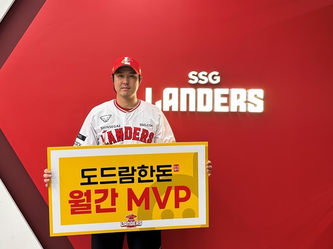 SSG, ‘도드람한돈 6월 MVP’ 문승원-최정 선정 - 손에 잡히는 뉴스 눈에 보이는 뉴스 - 뉴스엔