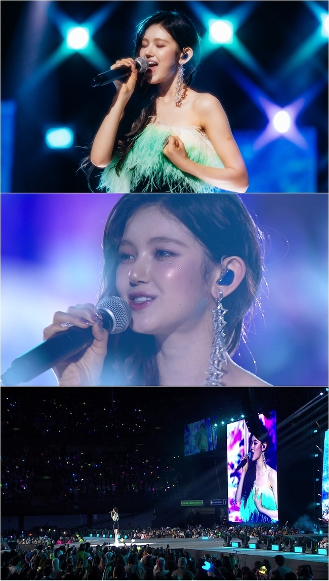 뉴진스 다니엘 인어공주 실사판, ‘저곳으로’ 라이브 최초 공개 (뮤뱅 인 멕시코) - 손에 잡히는 뉴스 눈에 보이는 뉴스 - 뉴스엔