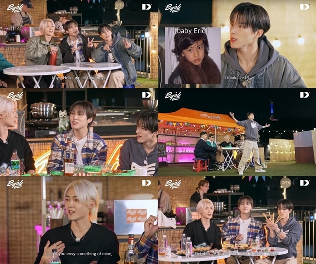 더보이즈 제이콥 케빈 에릭 “멤버들과 가끔 싸워, 건강한 팀이라 생각”(BYOB) - 손에 잡히는 뉴스 눈에 보이는 뉴스 - 뉴스엔