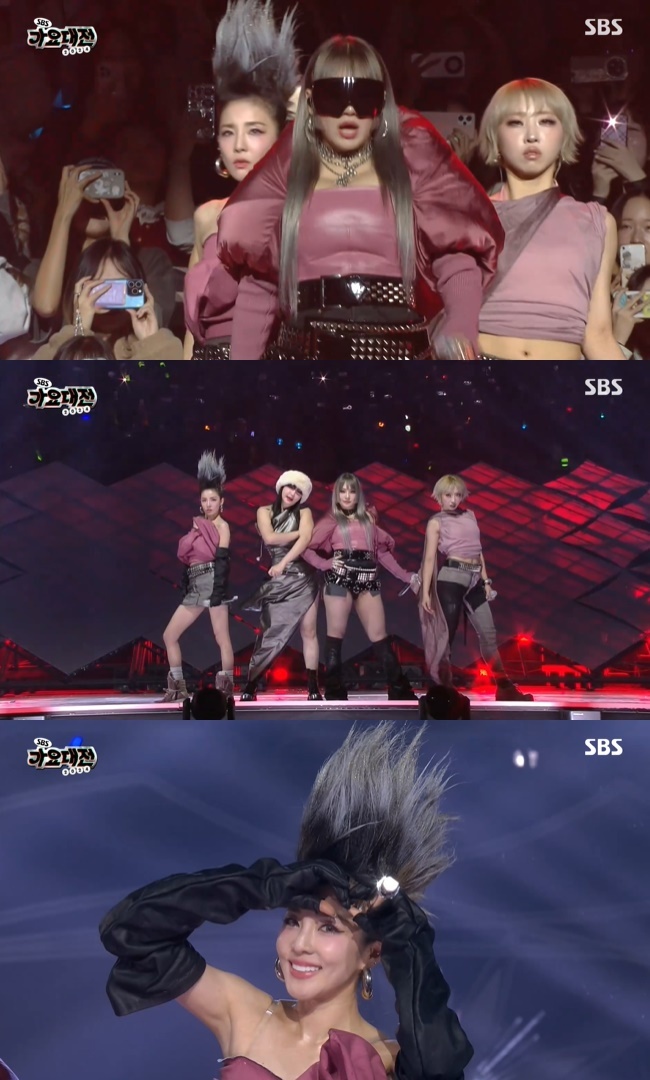 YG패밀리 지드래곤·2NE1 재회, K팝 기강 잡은 아이돌의 아이돌[2024 SBS가요대전①] - 손에 잡히는 뉴스 눈에 보이는 뉴스 - 뉴스엔