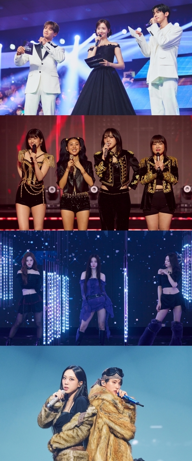 유나X카리나X설윤 컬래버 ‘MBC 가요대제전’ 오늘(29일) 방송 - 손에 잡히는 뉴스 눈에 보이는 뉴스 - 뉴스엔