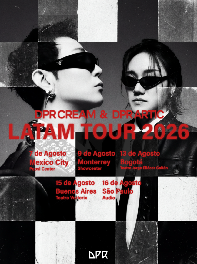 DPR CREAM X DPR ARTIC, 유럽 이어 남미 투어 확정 - 손에 잡히는 뉴스 눈에 보이는 뉴스 - 뉴스엔